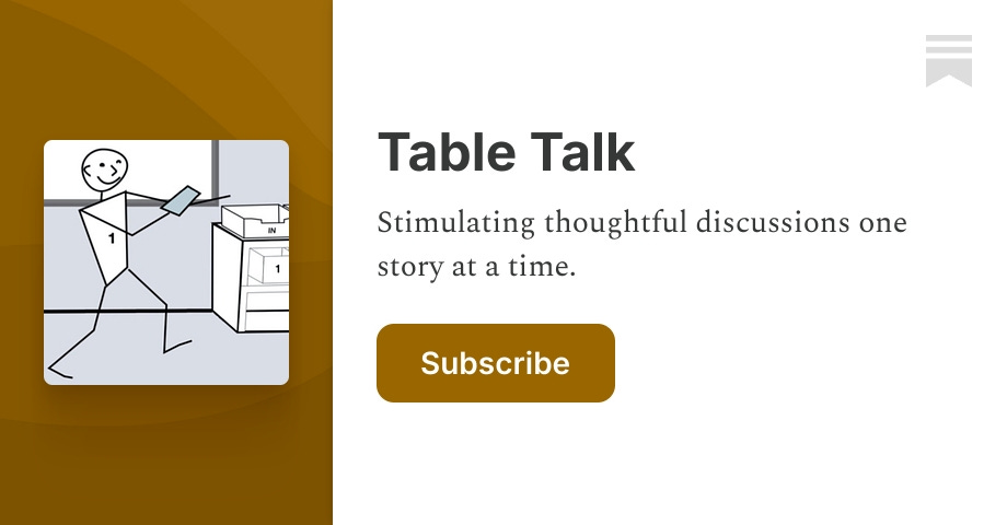 Table Talk Framework - by Joe Albright - Table Talk