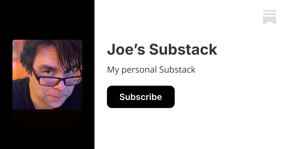 Joe’s Substack | Joe Hill | Substack