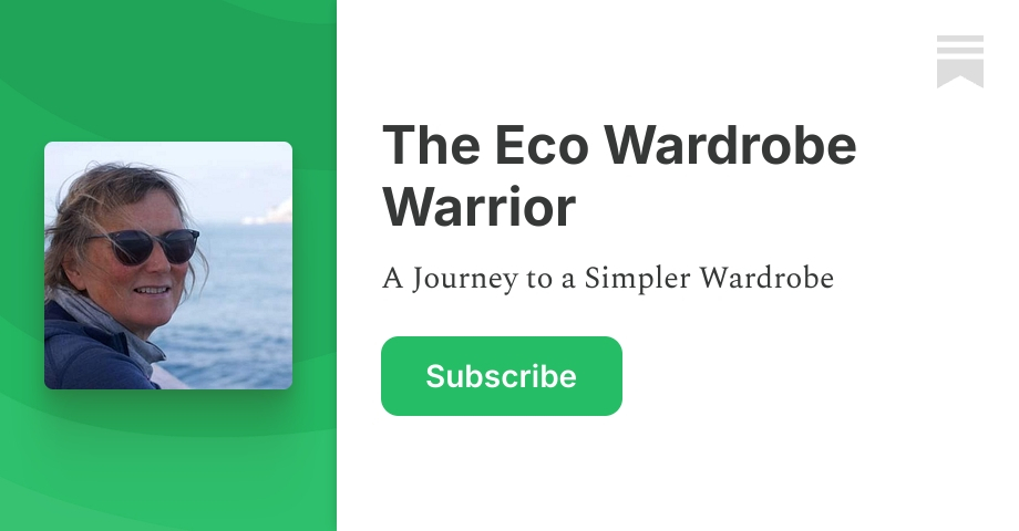 The Eco Wardrobe Warrior | joelle harris | Substack