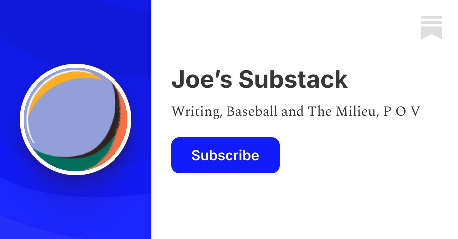 ROUNDING THIRD BASE - by Joe Murphy - Joe’s Substack