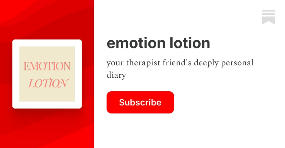 emotion lotion | Johanne Schwensen | Substack