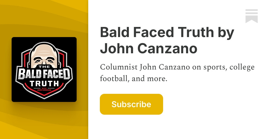Bald Faced Truth by John Canzano | Substack
