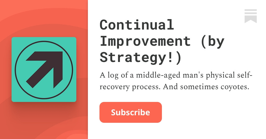 Continual Improvement (by Strategy!) | John J. O'Sullivan | Substack