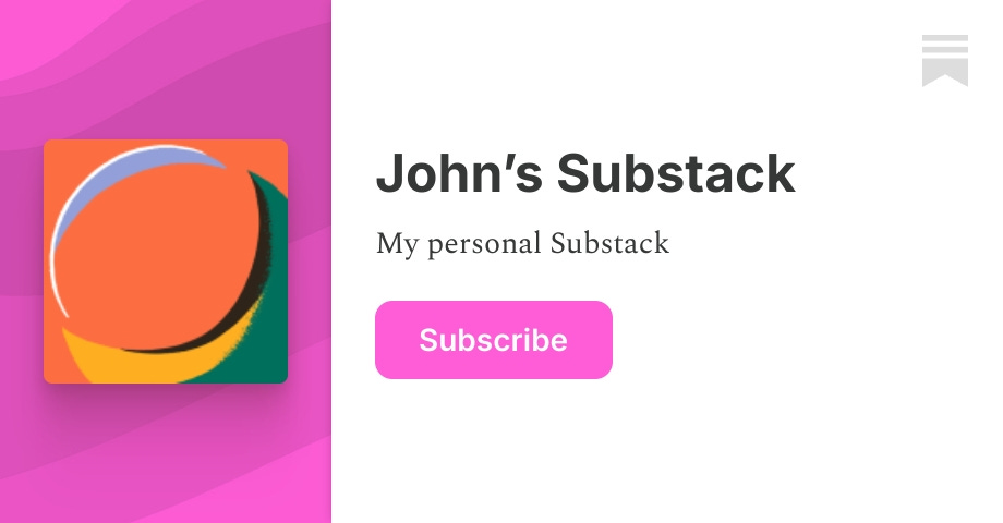 Two Poems - John’s Substack