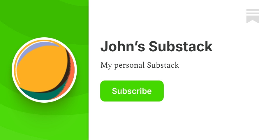 John’s Substack | John Eden | Substack