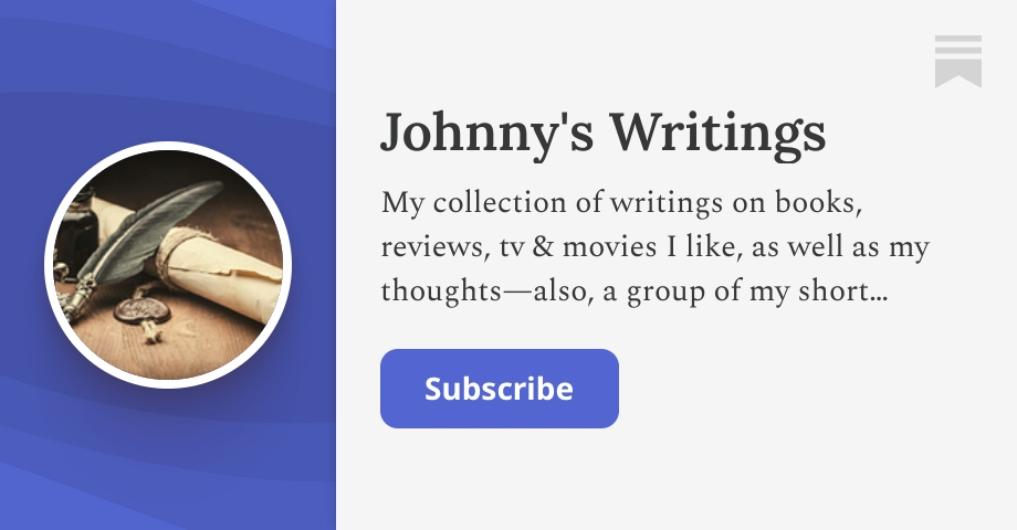 Johnny's Writings | Johnny D | Substack