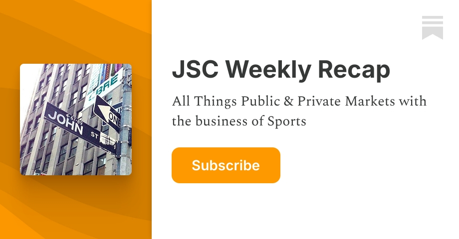 JSC Weekly Recap | John Street Capital | Substack