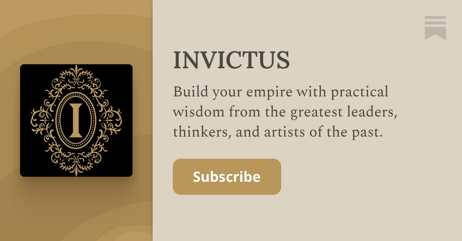 INVICTUS | Evan Amato | Substack