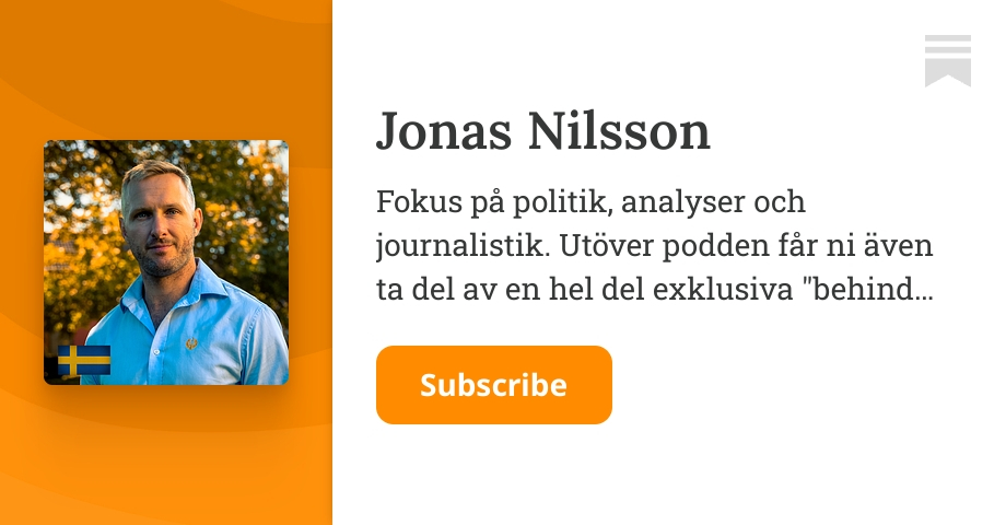 Jonas Nilsson | Substack