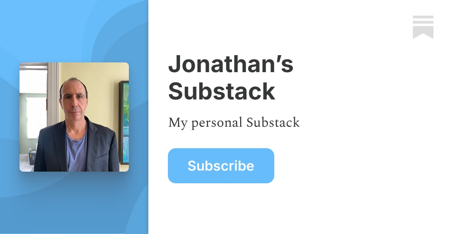 Jonathan’s Substack | Jonathan Chait | Substack