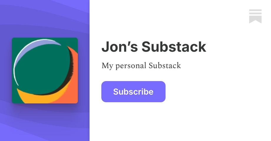 Jon’s Substack | Jon Mackey | Substack