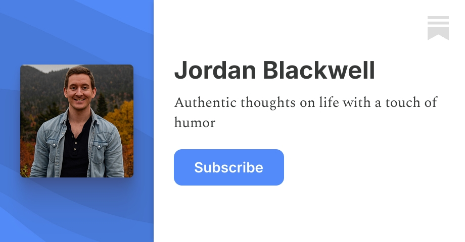 Jordan Blackwell | Substack