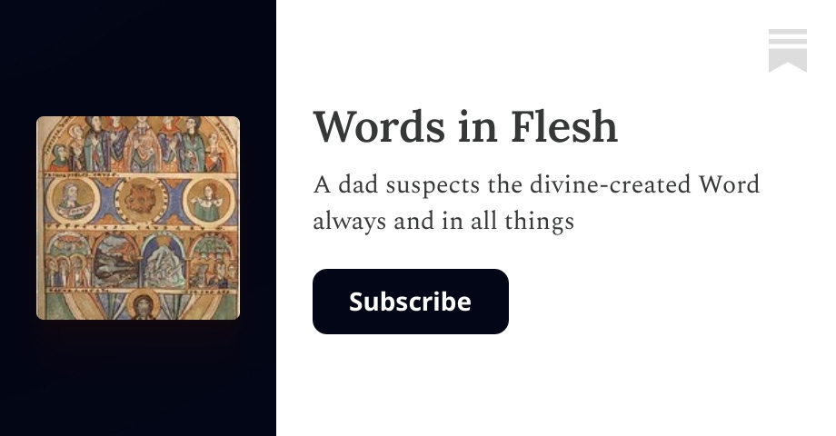Words in Flesh | Jordan Daniel Wood | Substack