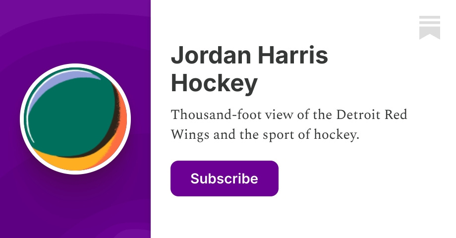 Jordan Harris Hockey | Substack