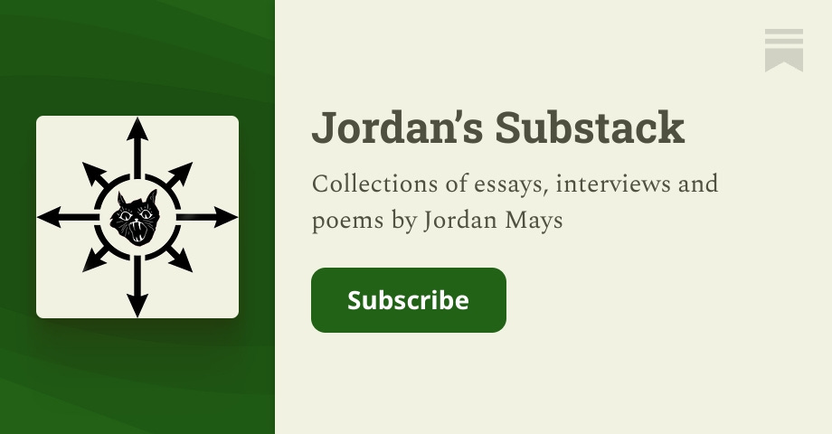 Jordan’s Substack | Jordan Mays | Substack