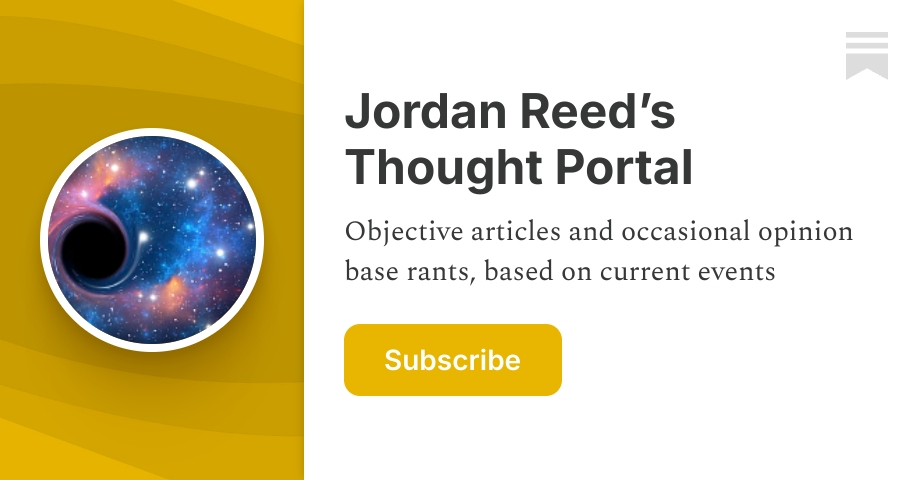 Jordan Reed’s Thought Portal | Substack