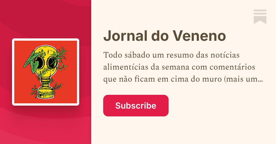 Jornal do Veneno | Juliana Gomes | Substack
