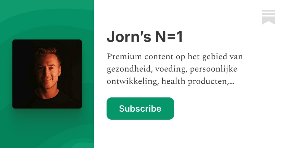 Jorn’s Premium | Jorn Bosma | Substack