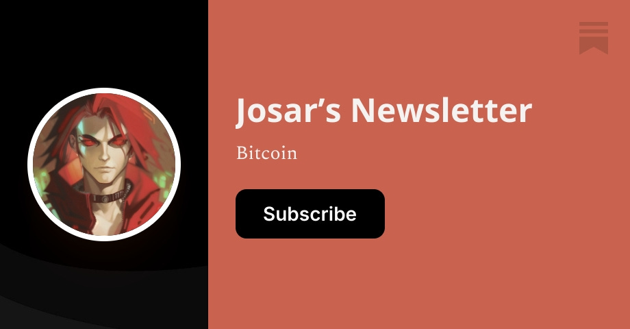 Josar’s Newsletter | Substack