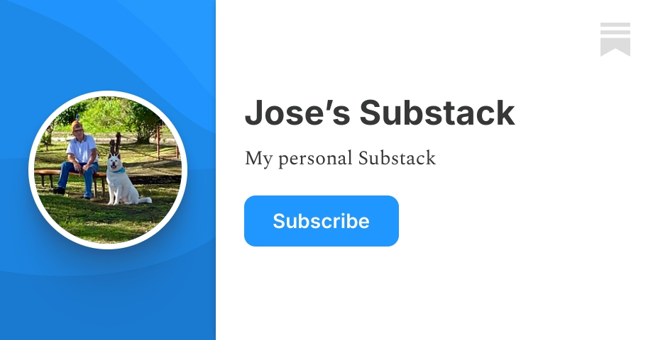 Jose’s Substack | Jose Mario de Carvalho, Jr. | Substack