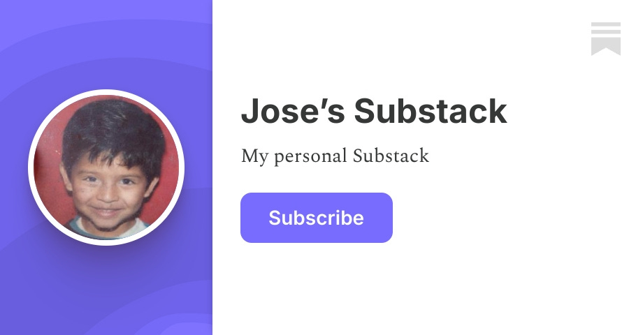 Jose’s Substack | Substack