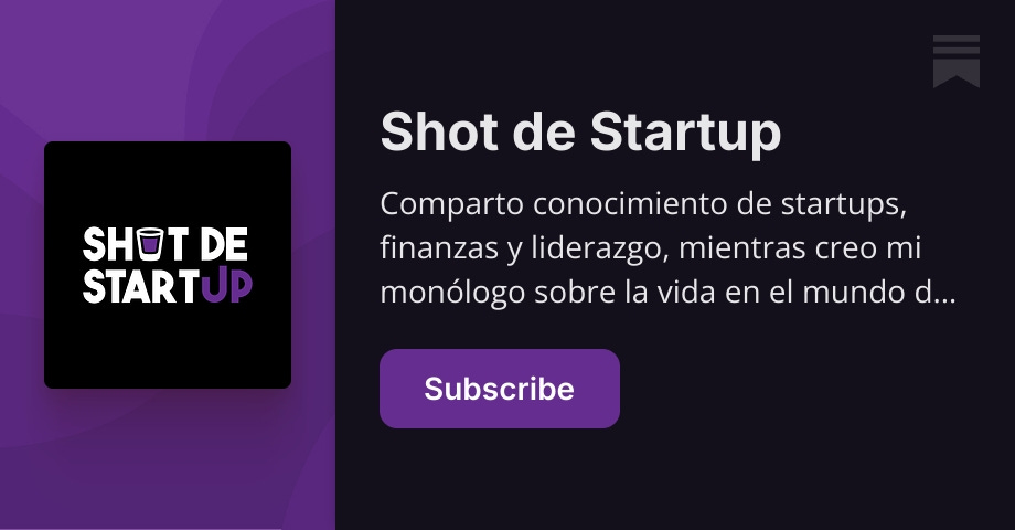 Shot de Startup Podcast | Jose Luis Sanchez Larrauri | Substack
