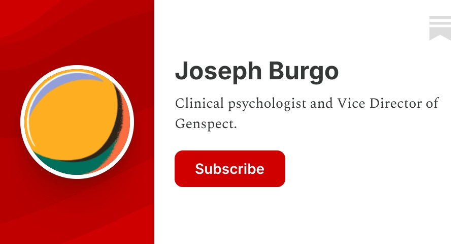 Joseph Burgo | Substack