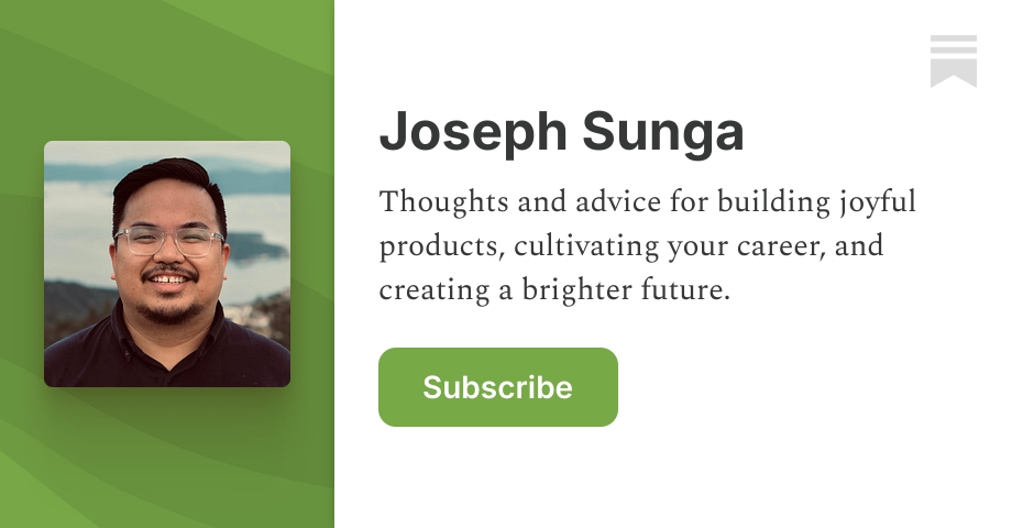 Joseph Sunga | Substack
