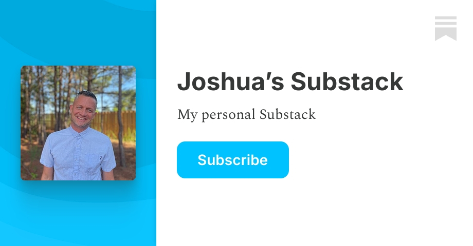 Joshua’s Substack | Joshua David | Substack