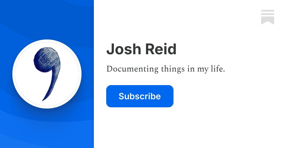 Josh Reid | Substack