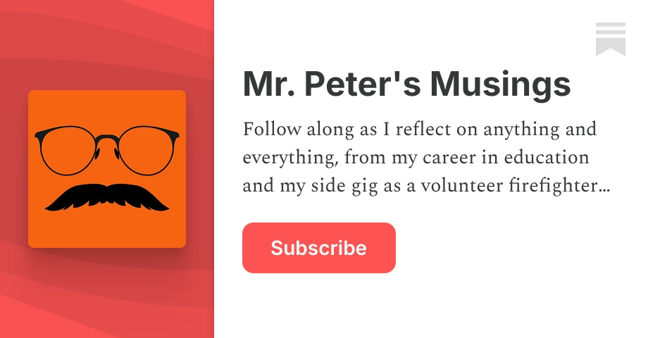 Mr. Peter's Musings | Josh Peter | Substack
