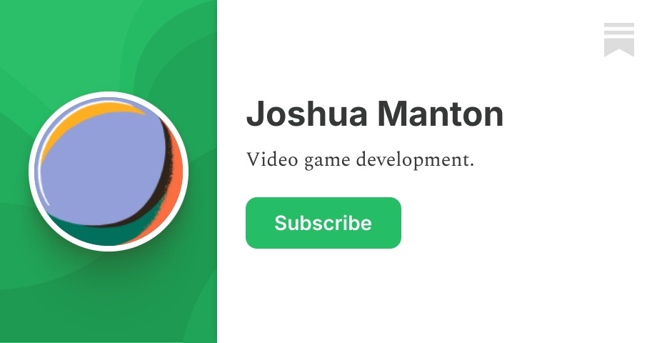 Joshua Manton | Substack