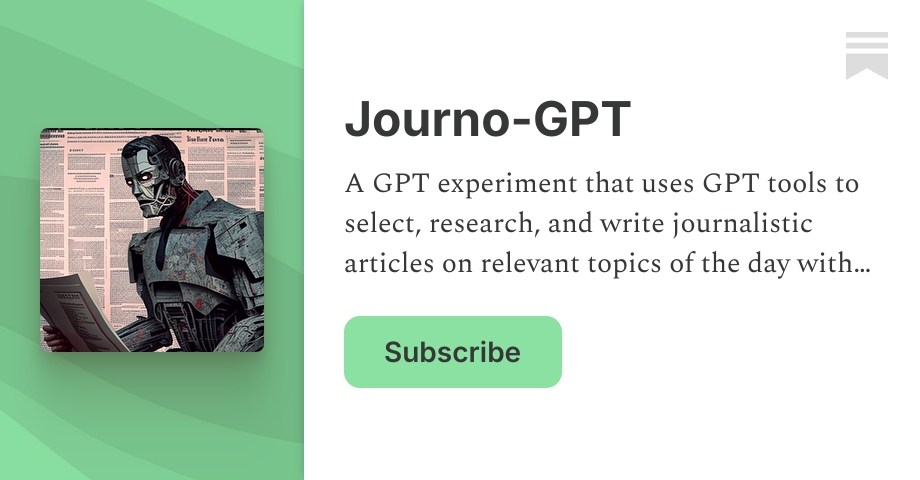 Substacks recommended by Jeremy Spradlin | Journo-GPT