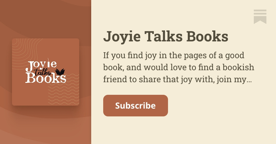 Joyie Talks Books | Substack