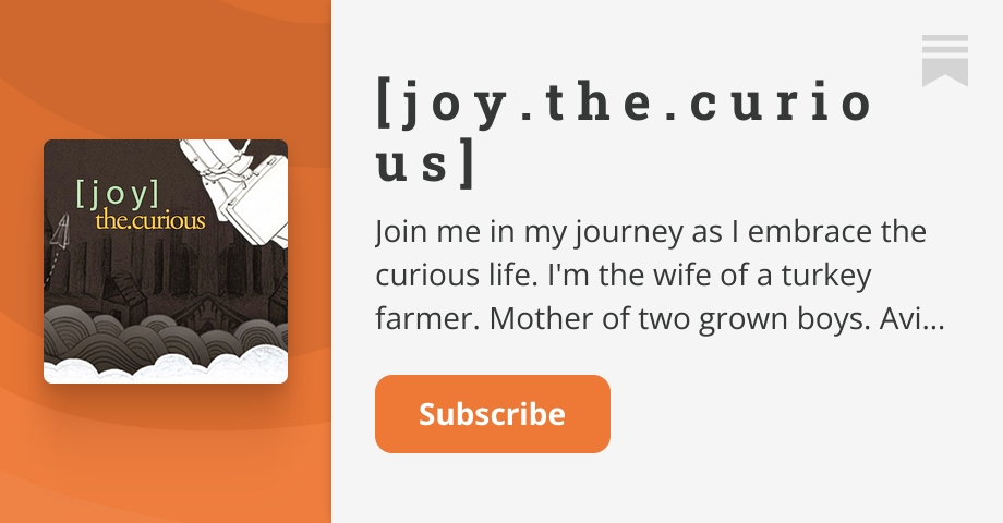 [ j o y . t h e . c u r i o u s ] | Joy Baker | Substack