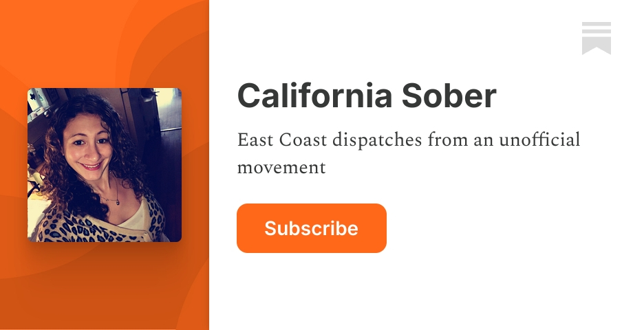 California Sober | Gina CM | Substack