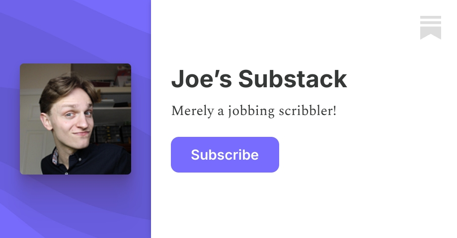 Joe’s Substack | Joe Spivey | Substack