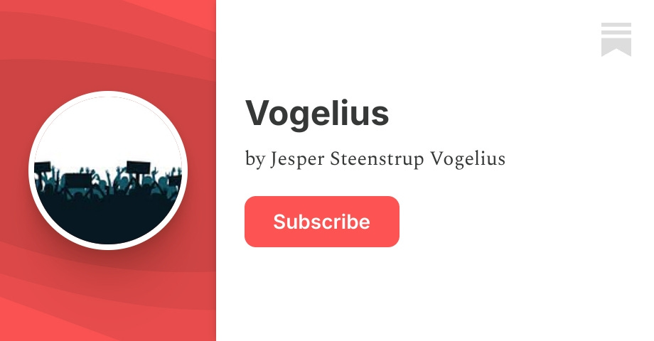 Vogelius | Jesper Steenstrup Vogelius | Substack