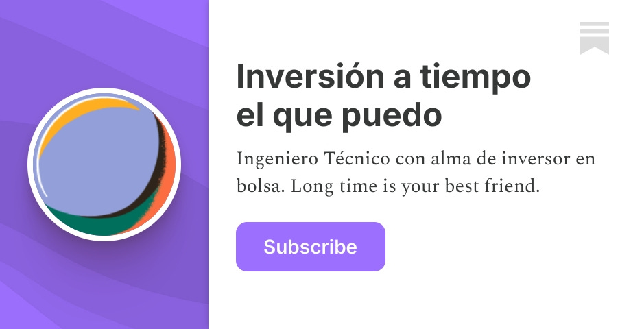 Inversión a tiempo el que puedo | Juan Jesús Barrios Romera | Substack