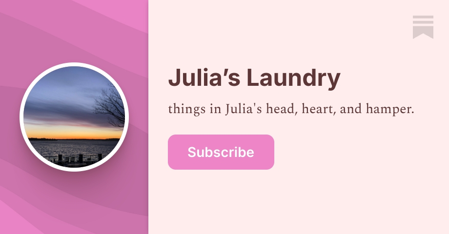 Julia’s Laundry | Substack