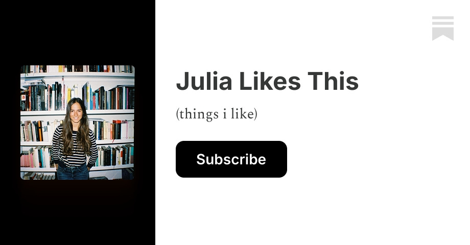 Julia Likes This | Substack