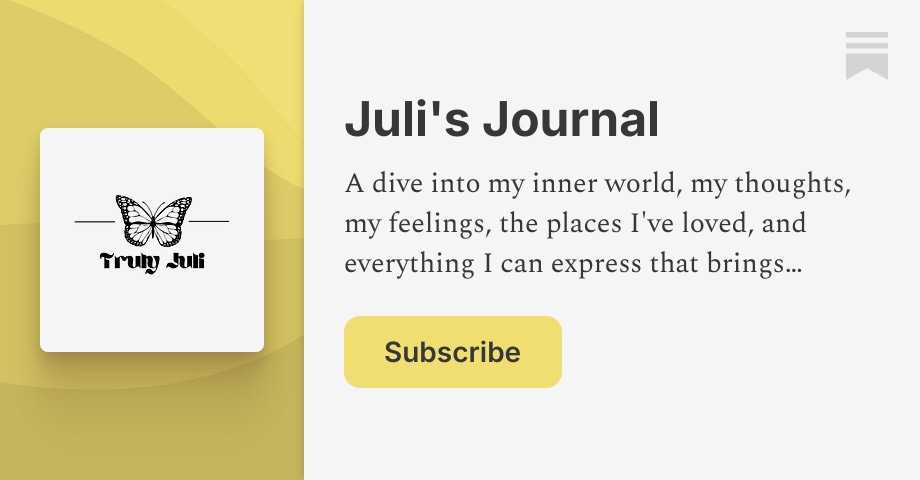 Juli's Journal | Juliana Rogers | Substack