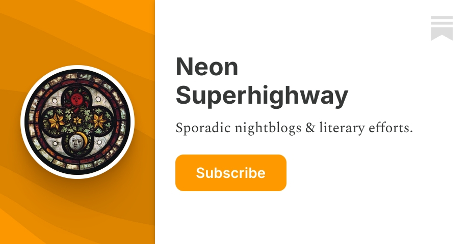 Neon Superhighway | Julian K. Jarboe | Substack