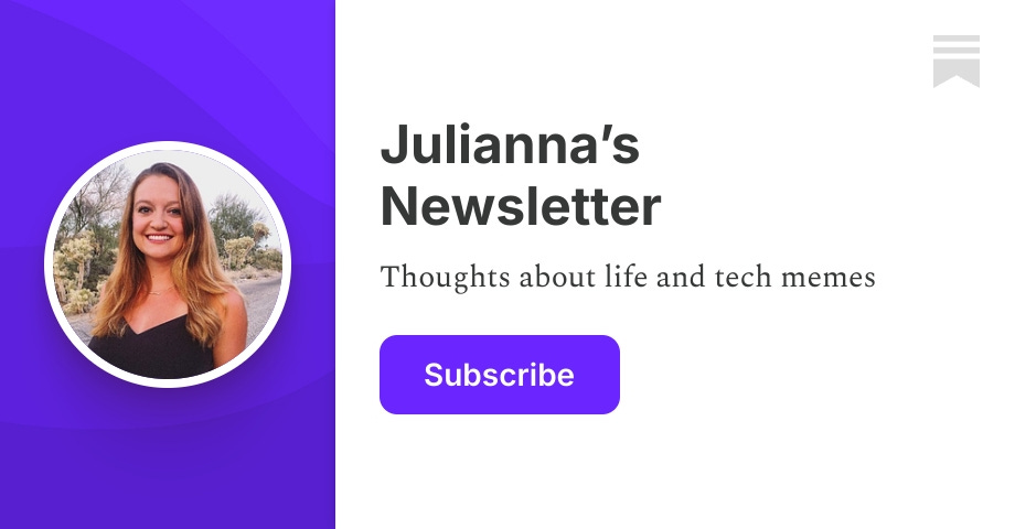 Julianna’s Newsletter | Julianna Lamb | Substack
