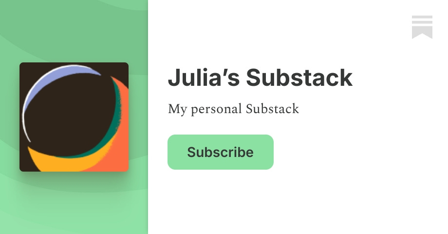About - Julia’s Substack