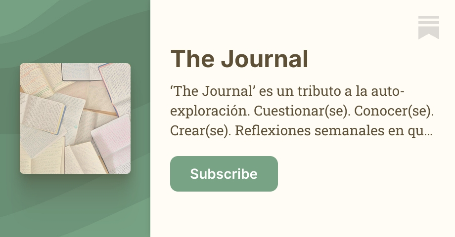 The Journal | Julia Úbeda | Substack