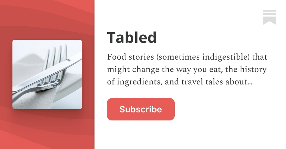 Tabled | Julia Watson | Substack