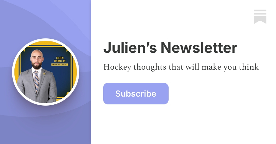 Julien’s Newsletter | Julien Tremblay | Substack