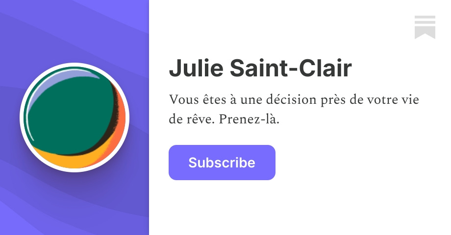 Julie Saint-Clair | Substack