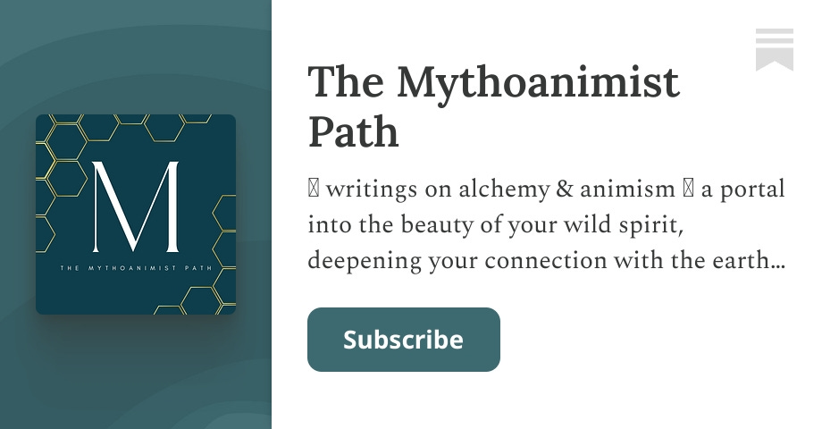 The Mythoanimist Path | Juniper | Substack